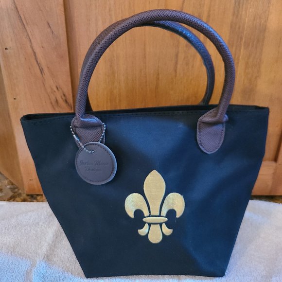 Joann Marie Designs | Bags | Joann Marie Designs Black Fleurdeleis ...